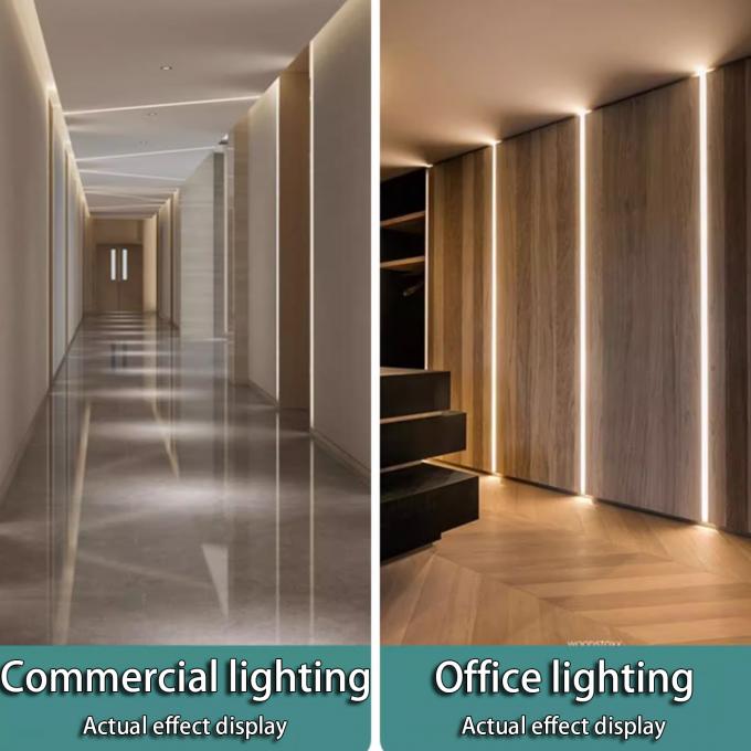 LED Surface Mounted Linear Light Aluminum Groove Embedded Ceiling ...