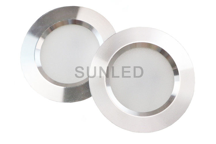 CRI 80 7000k LED Recessed Downlight Stable Voltage Embeded Cabinet Light