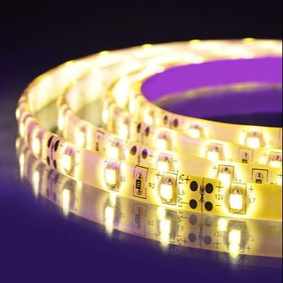 150mA Operating Current Aluminium LED Strip Lights with Warm White ...